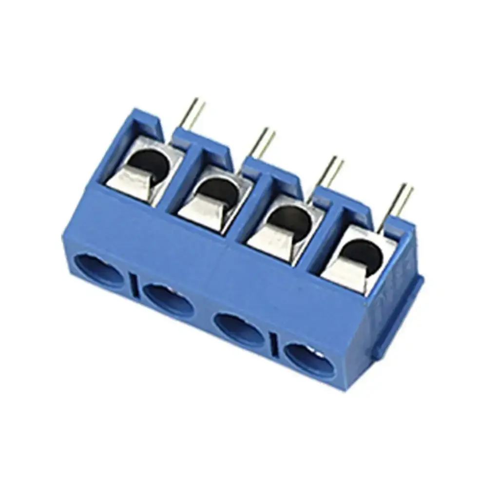 Terminal Block DG-301, Bloque De Terminales 4 Pines, Pitch De 5mm ...